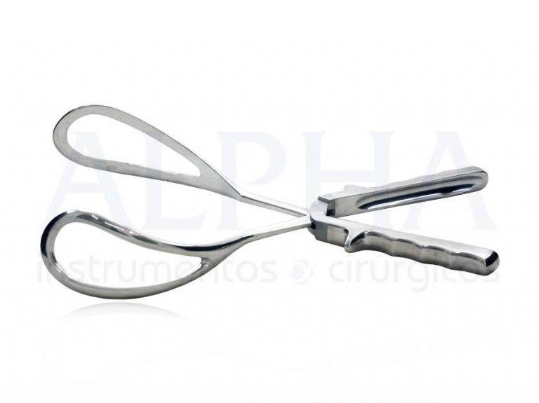 Forceps ginecológico Simpson Braun 36cm • Harte Instrumentos