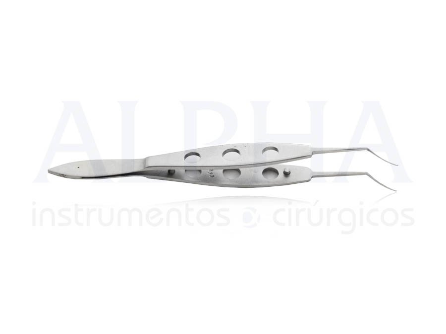Pinça Utrata Capsulorhexis Curva • Harte Instrumentos Cirúrgicos