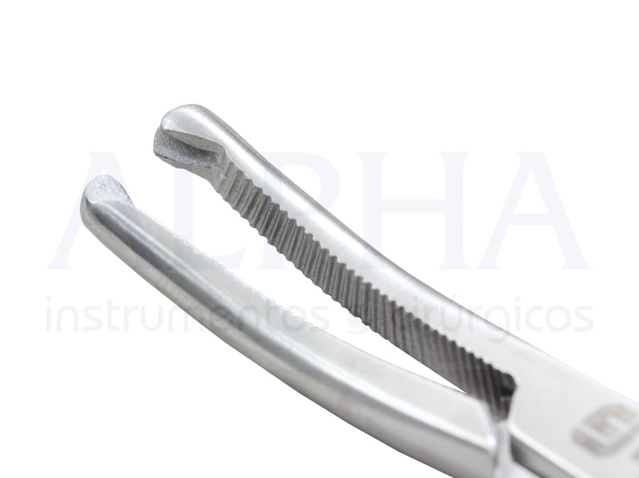 Pinça Faure Curva 22cm - Harte Instrumentos Cirúrgicos