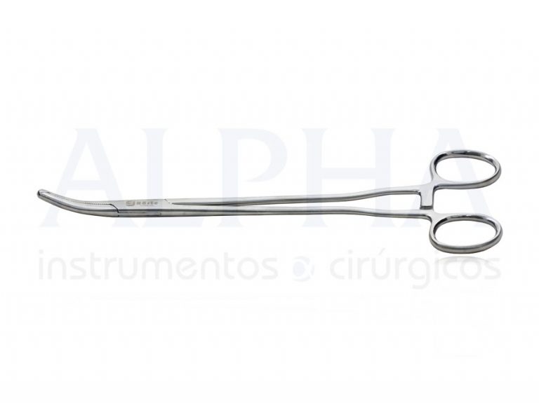 Pinça Faure Curva 22cm - Harte Instrumentos Cirúrgicos