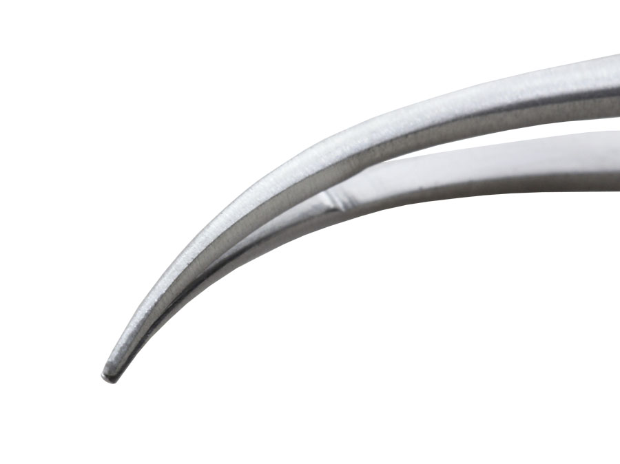 Pinça Colibri 0.12 Com Plataforma Ponta Curva - Harte