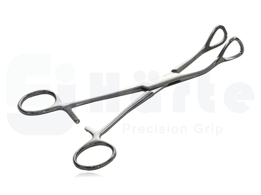 Pinça Collin Coração Curva 16cm - Harte Instrumentos Cirúrgicos