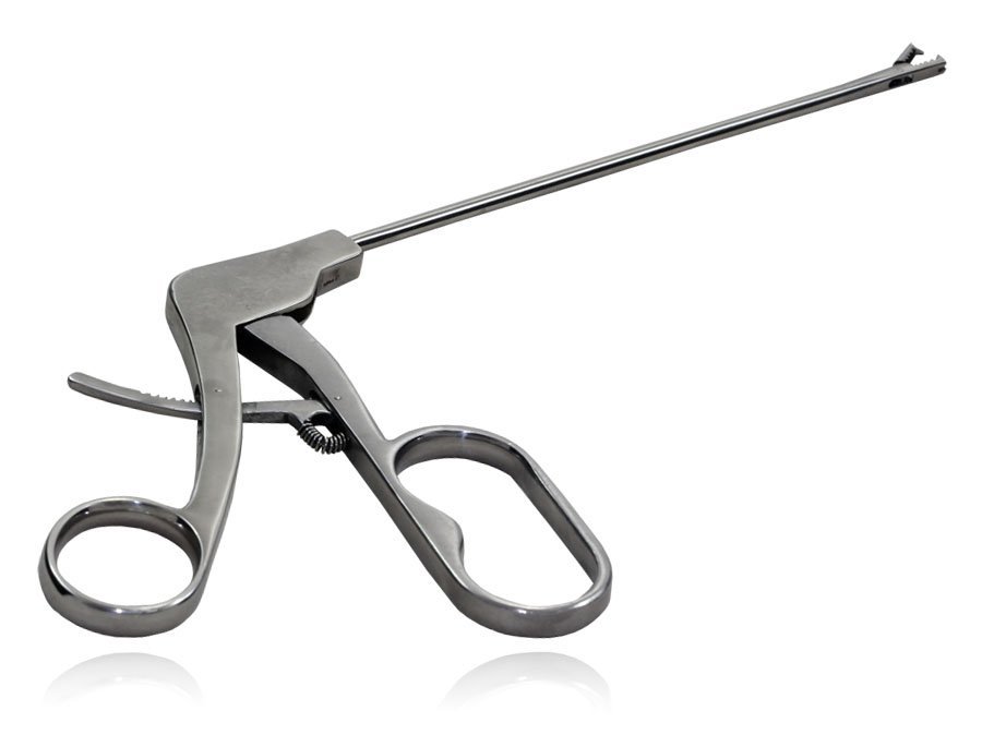 Pinça Grasper Com Cremalheira - Harte Instrumentos Cirúrgicos