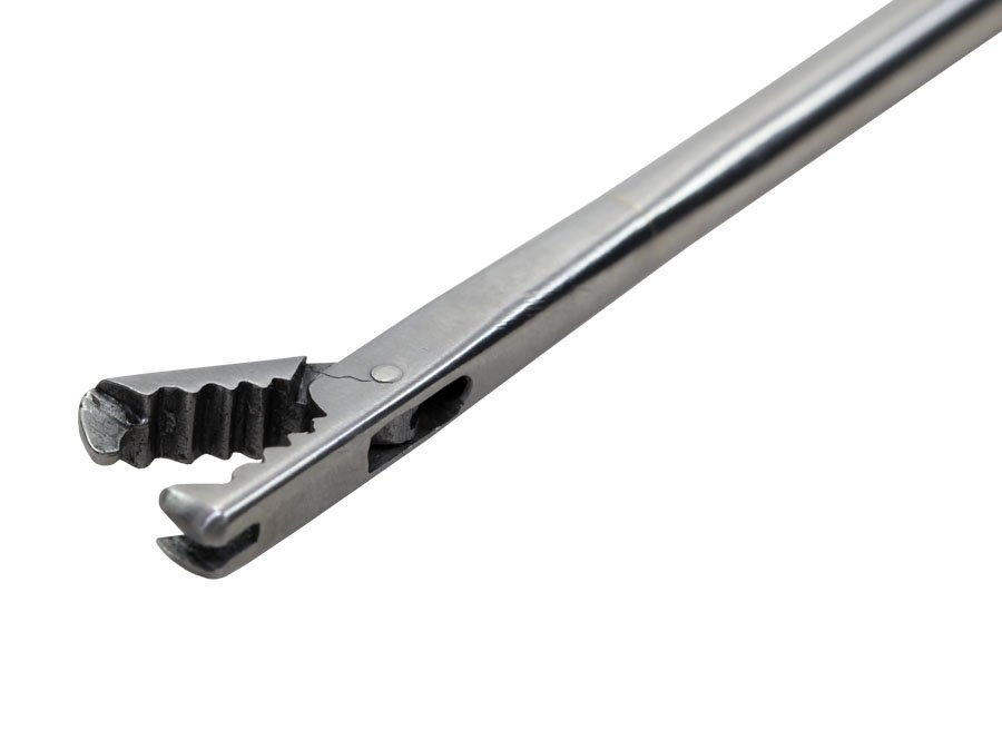 Pinça Grasper Com Cremalheira - Harte Instrumentos Cirúrgicos