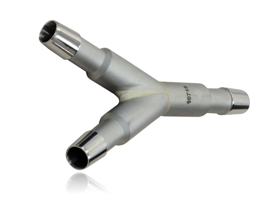 Conector em Y 1/4 x 1/4 x 1/4 - Harte Instrumentos Cirúrgicos