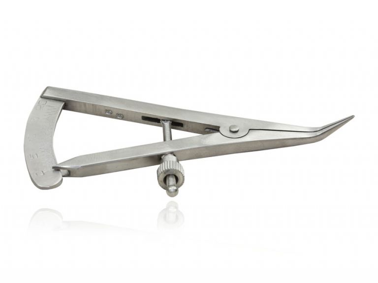 Compasso Castroviejo Angulado 20mm - Harte Instrumentos Cirúrgicos