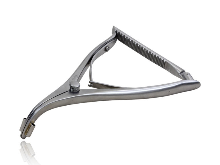 Afastador Spreader Curvo 15cm com Passador de Fio - Harte Instrumentos ...