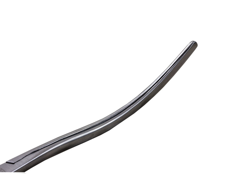 Pinça Kocher Intestinal 25cm Curva - Harte Instrumentos Cirúrgicos
