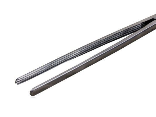 Pinça Kocher Intestinal 25cm Reta - Harte Instrumentos Cirúrgicos
