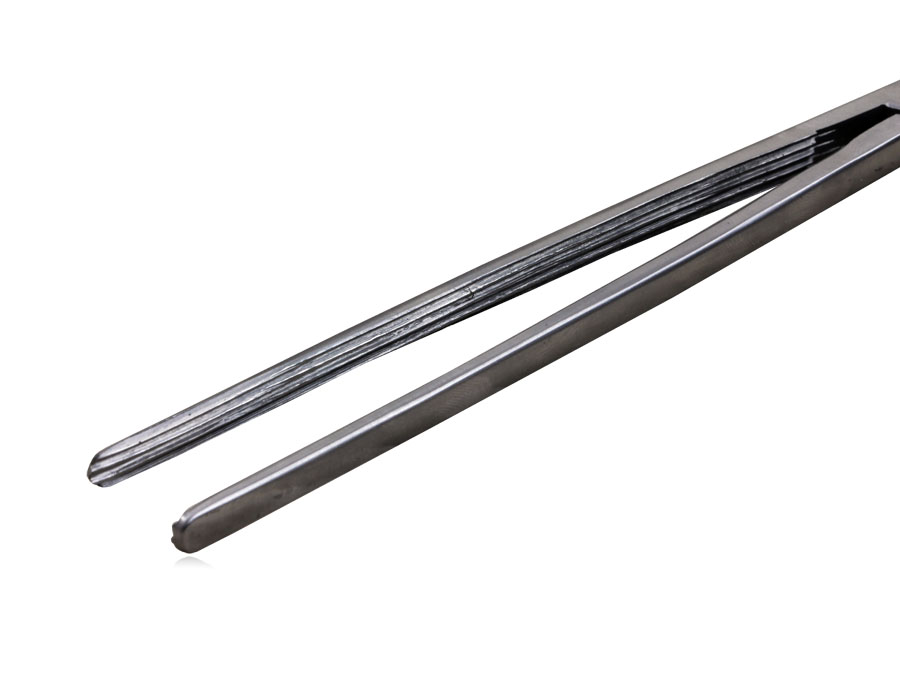 Pinça Kocher Intestinal 25cm Reta - Harte Instrumentos Cirúrgicos