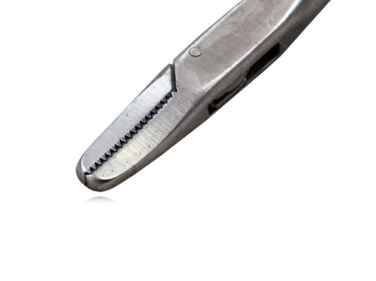 Pinça Jacaré Micro Laringe Com Cremalheira Porta Agulha - Harte ...