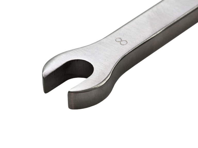 Chave de Boca Combinada em Aço Inox N°8 - Harte Instrumentos Cirúrgicos